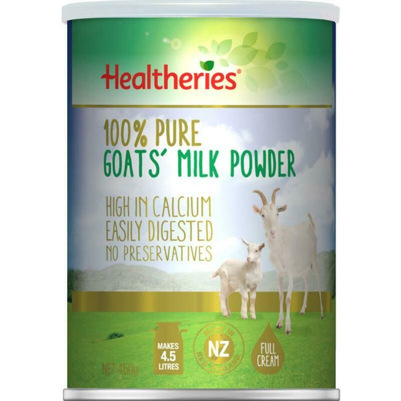 Healtheries Goats Milk Powder Can 450g • Kia Ora Baby